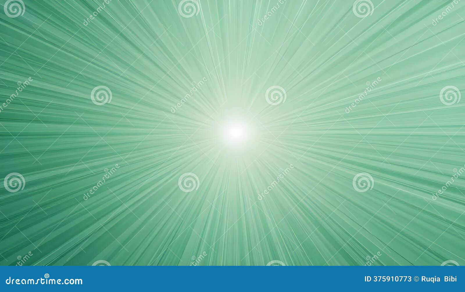 Radiant Green Background With Clover Vector Illustration ...