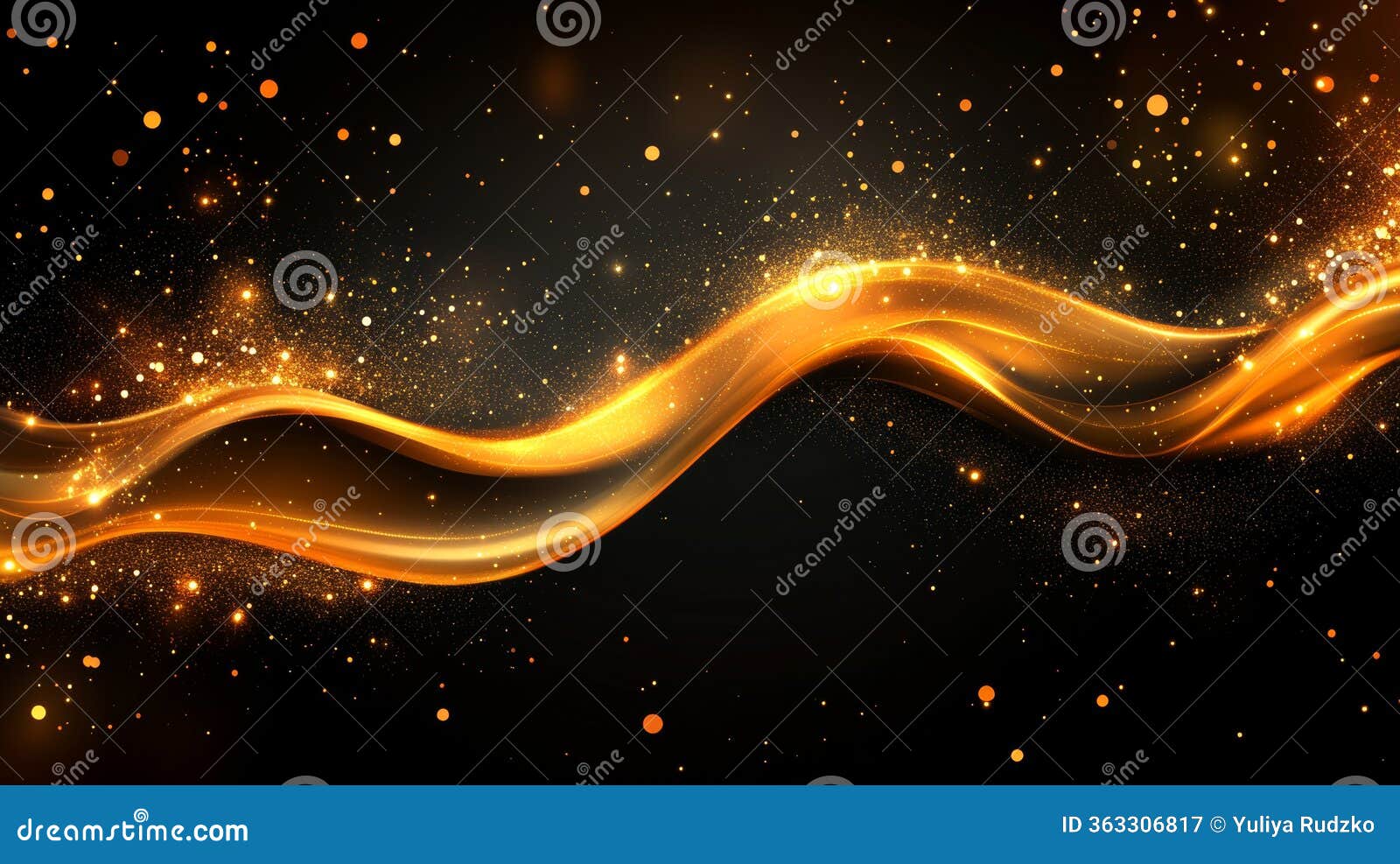 Radiant Lines Form a Captivating Design on a Black Backdrop ...