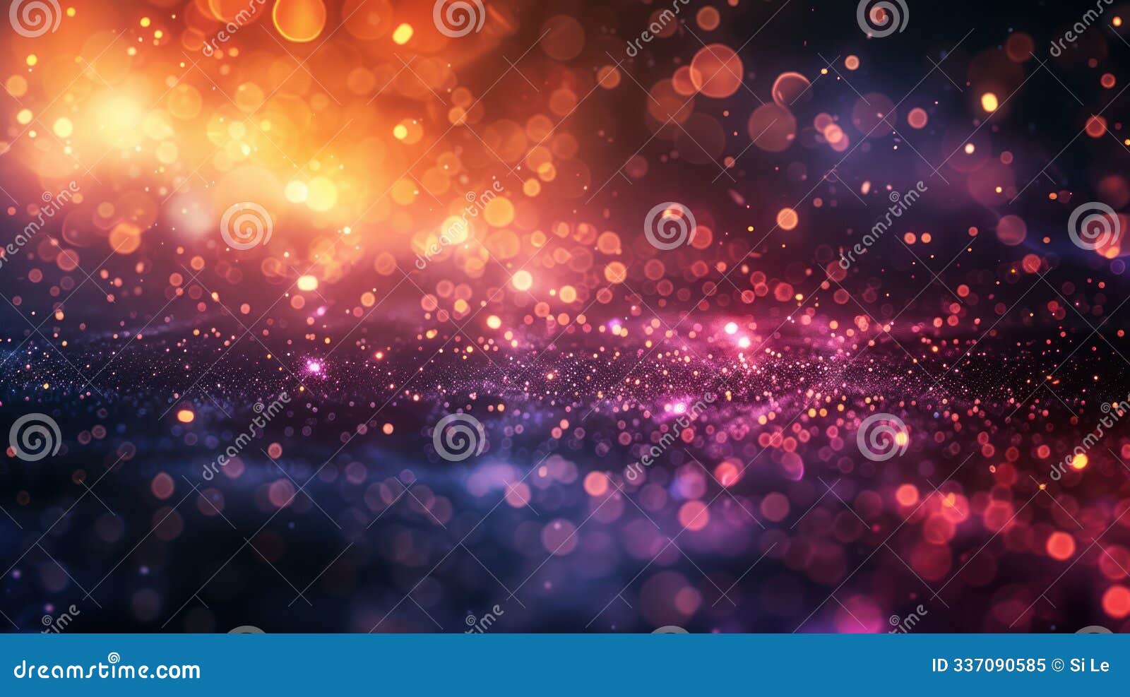 Radiant Night: Abstract Gradient Dark Background with Glowing ...