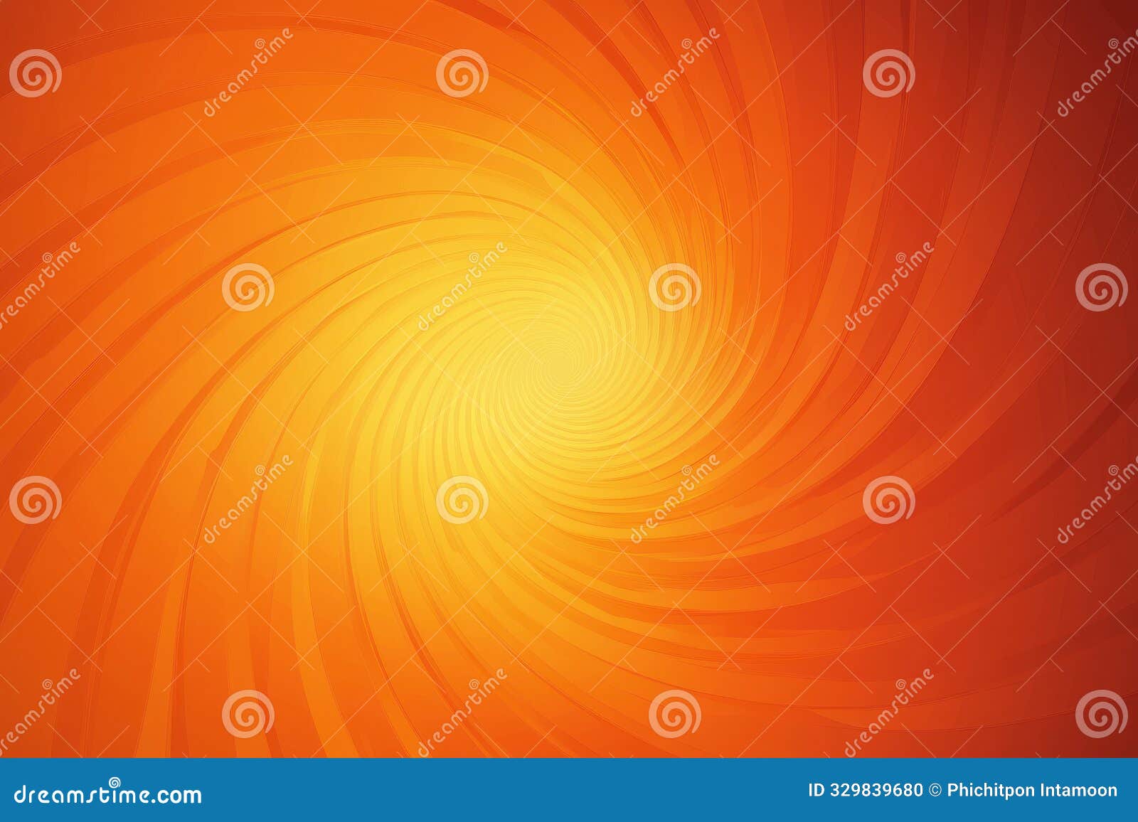 Radiant Orange and Yellow Sunburst Background. Generative Ai Stock ...