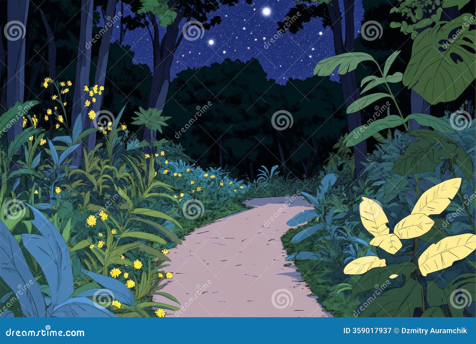 A Radiant Path of Greenery Guides You through a Colorful, Enchanted ...