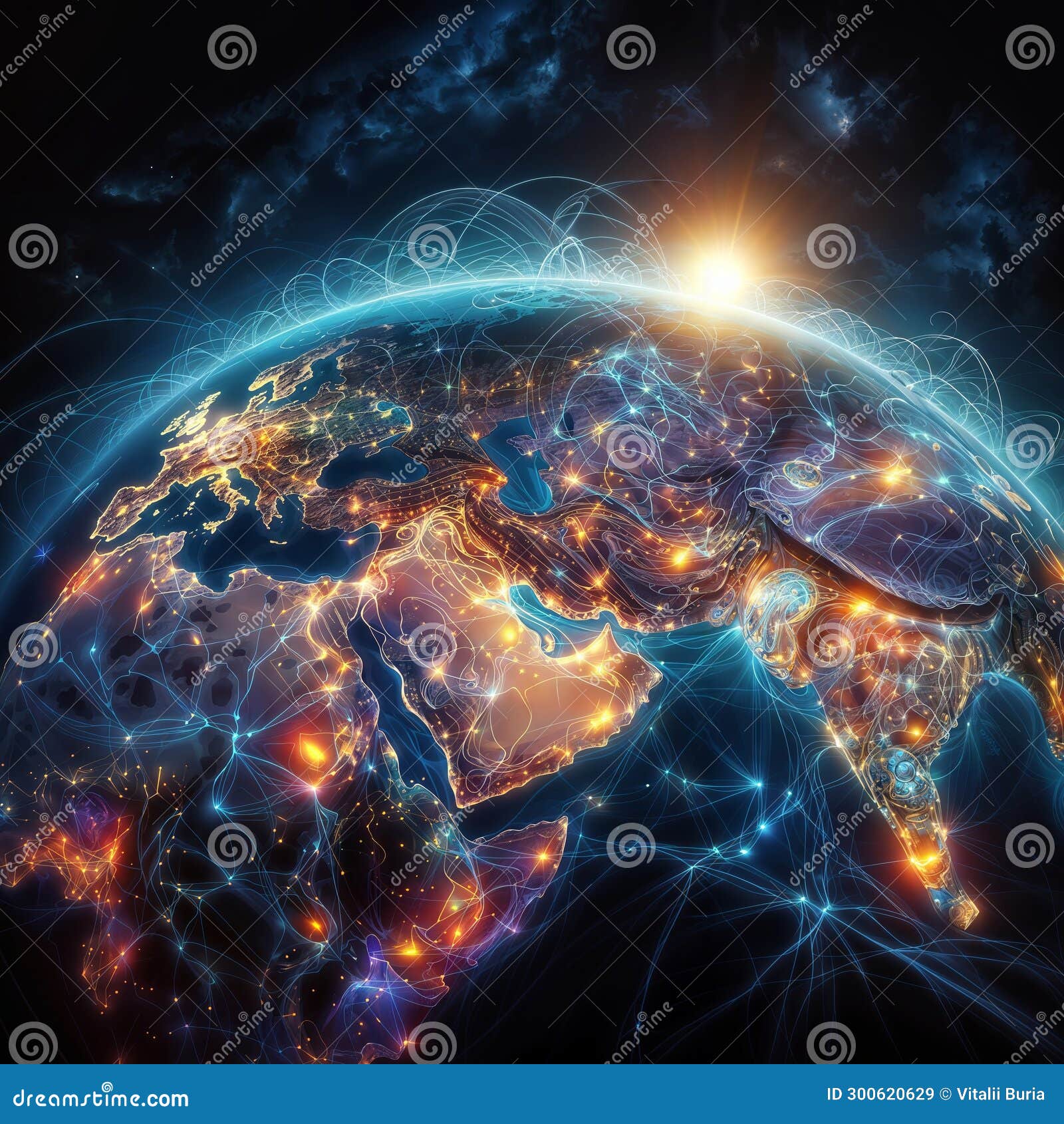 Radiant Power Map: Visualizing the Electrical Network in the Near East ...