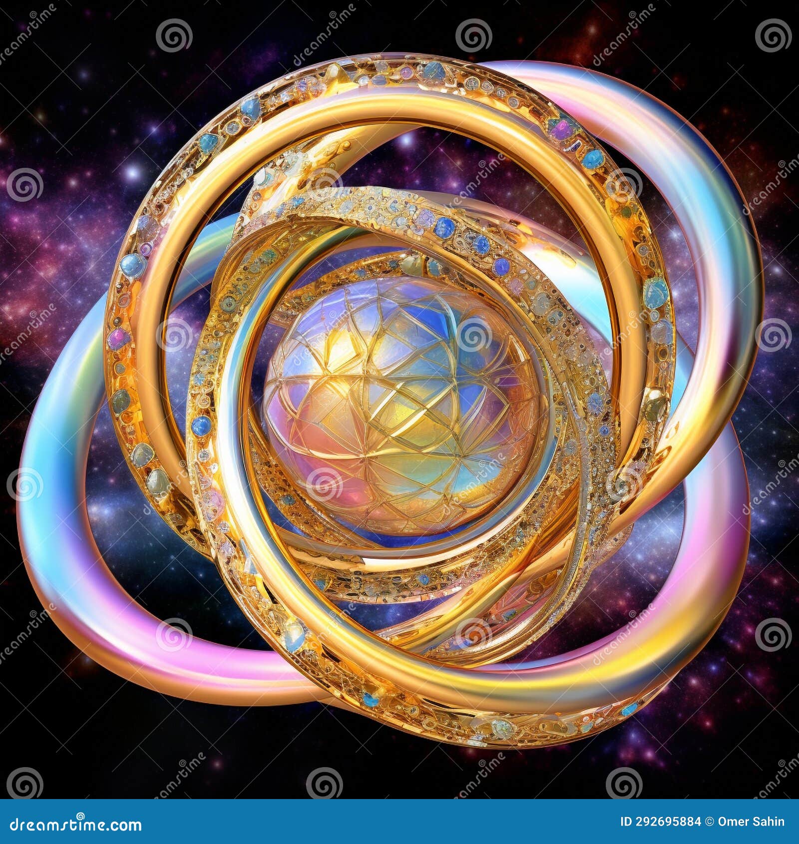 Radiant Reflections: Mirroring Eternal Love Stock Photo - Image of ...