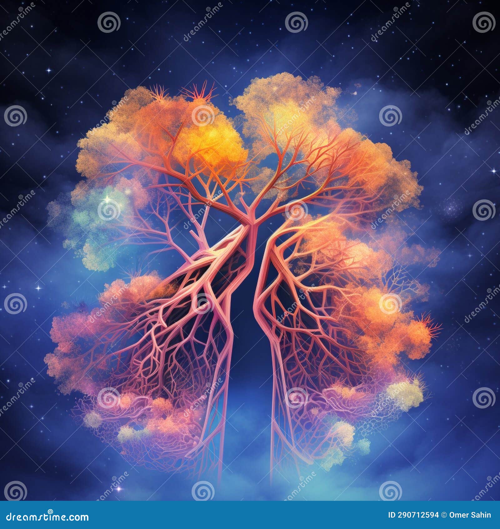 Radiant Respiratory System stock photo. Image of experience - 290712594