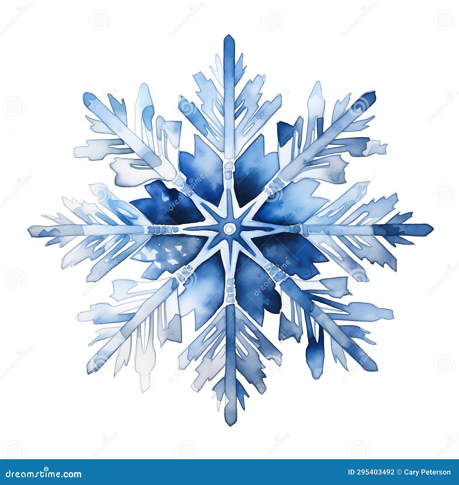 Radiant Snowflakes: a Deep Connection between Blue and White on Stock ...