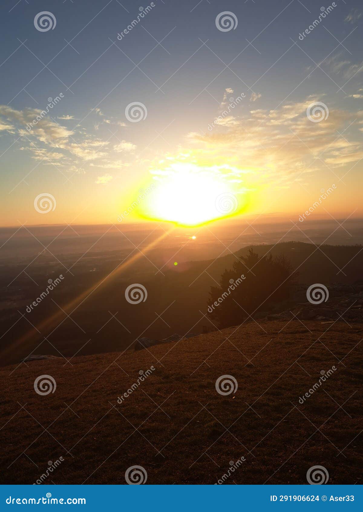 Radiant Sun Mt Nebo AR Amazing Stock Photo - Image of amazing, radiant ...