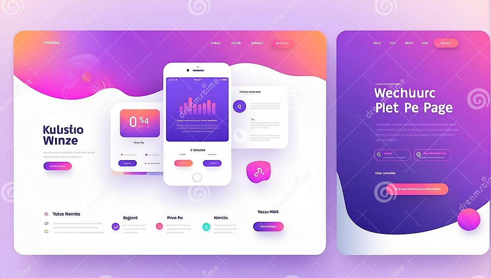 RadiantRealms: Navigating UI UX Brilliance. AI Generate Stock ... RadiantRealms: Navigating UI UX Brilliance. AI Generate Stock ...