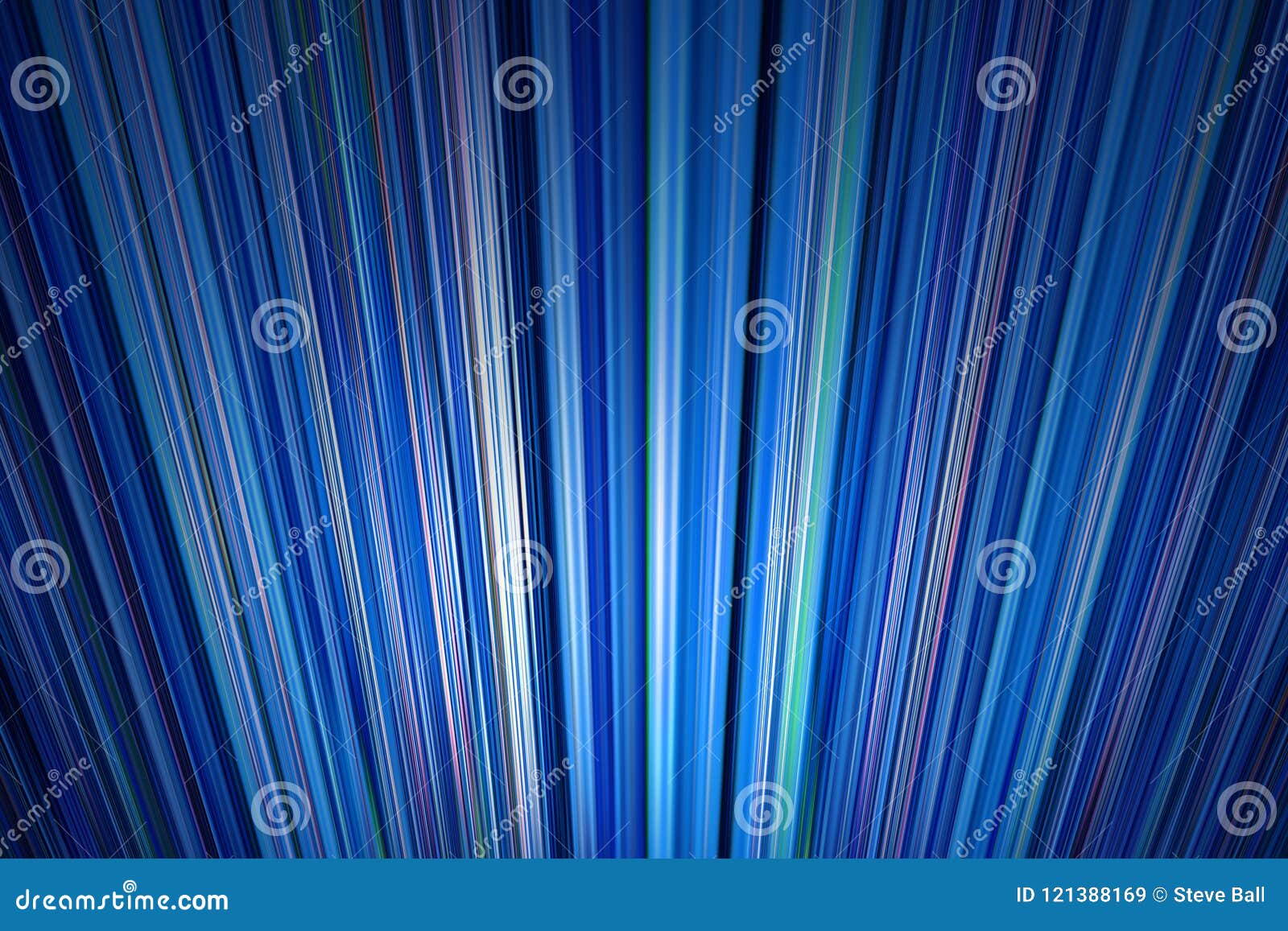 Radiating Blue Lines Background Stock Illustration - Illustration of ...