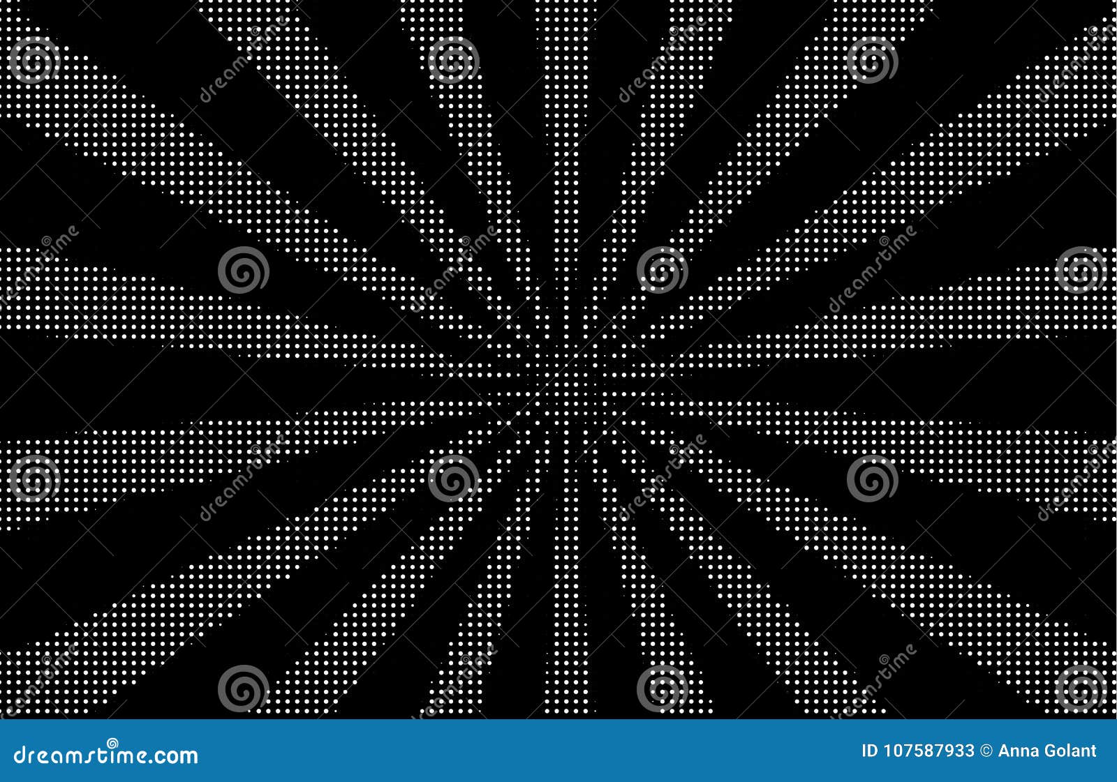 Radiating from the Center of Thin Beams, Lines. Abstract Explosion ...