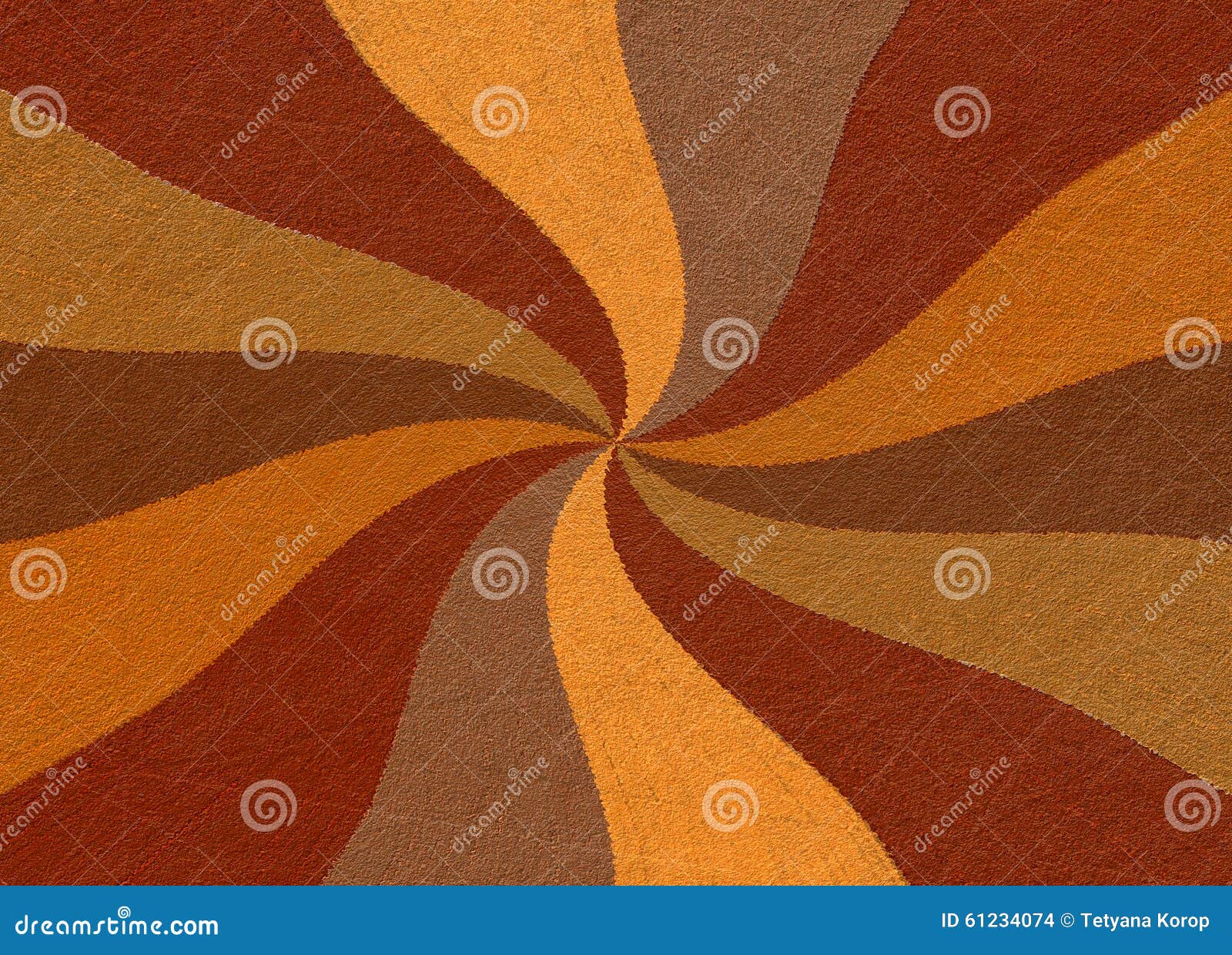 Radiating Colored Orange Rays Vintage Background Royalty-Free ...