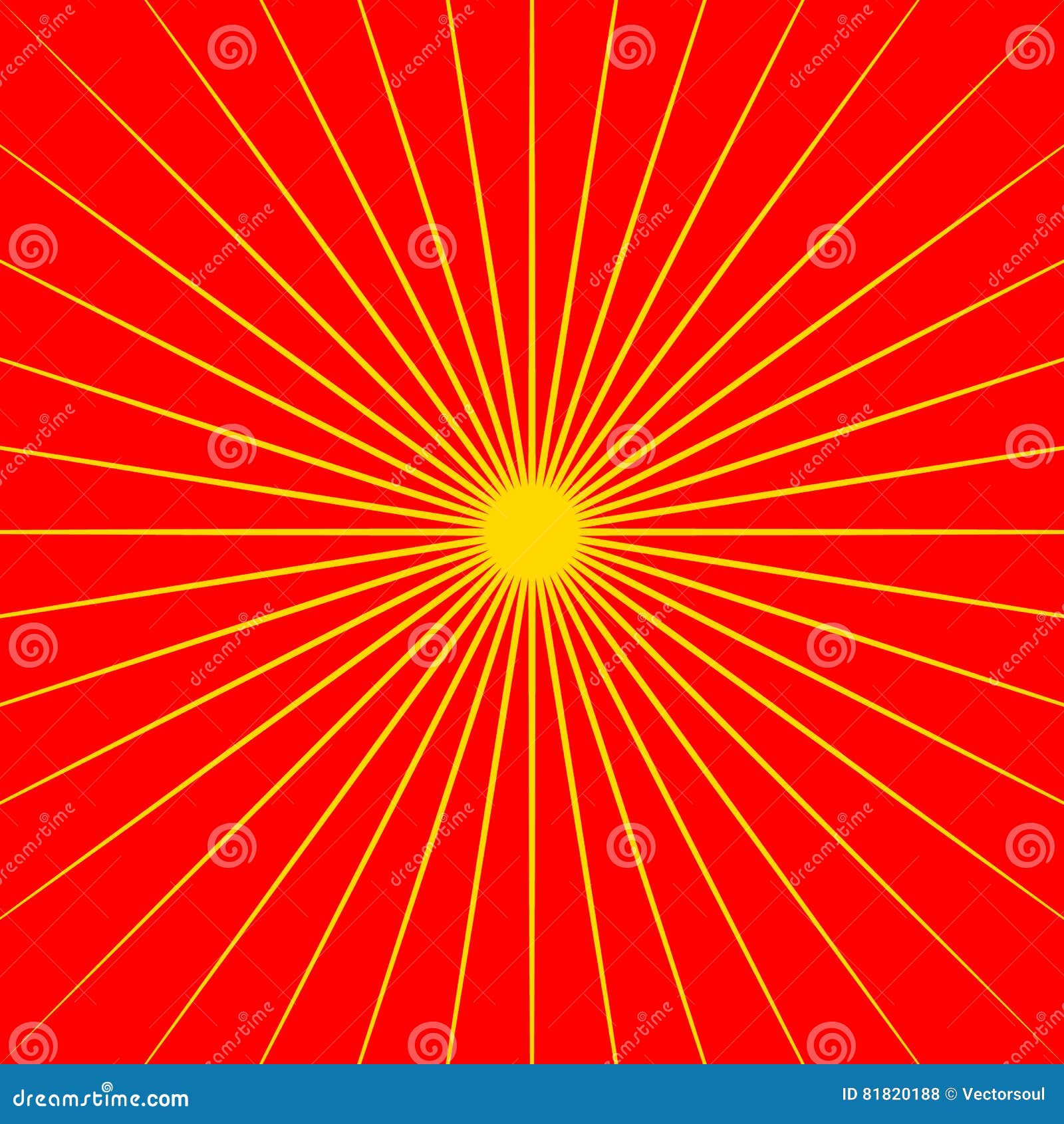 Radiating Lines Starburst Pattern. Radial Rays, Beams Stock Vector ...