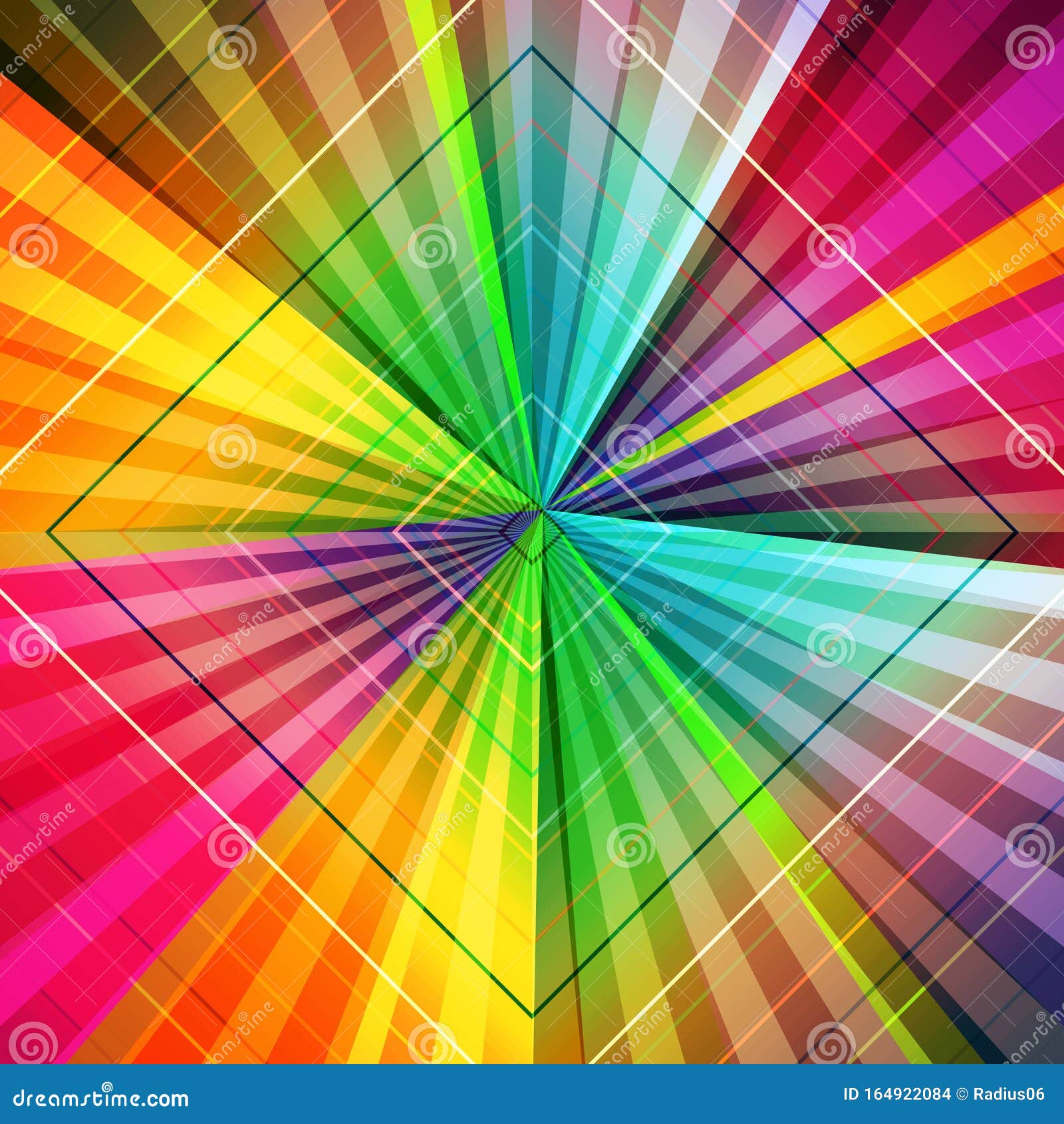 Radiating rays background. stock illustration. Illustration of light ...