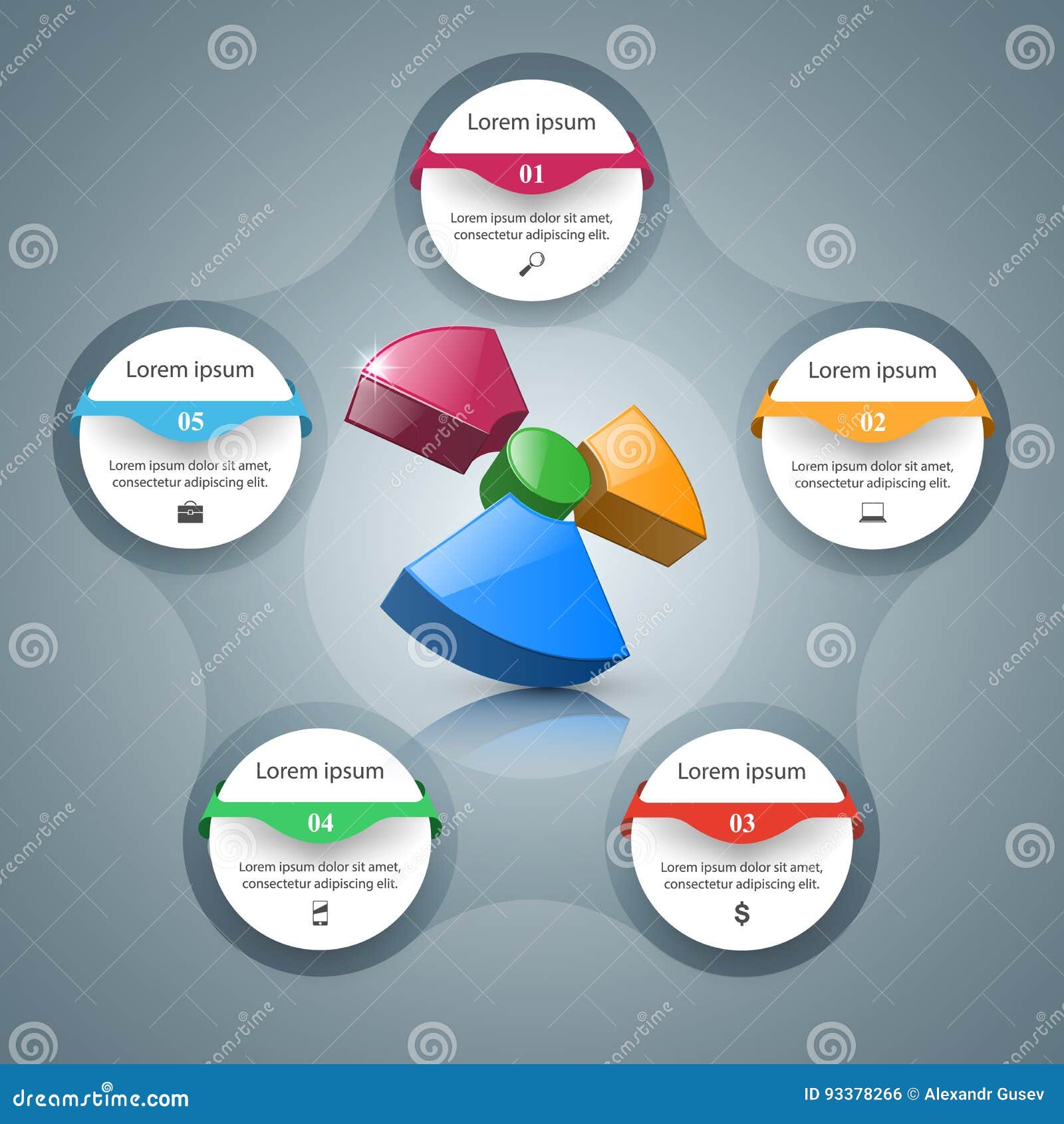 Radiation Business Infographics. Stock Vector - Illustration of ...