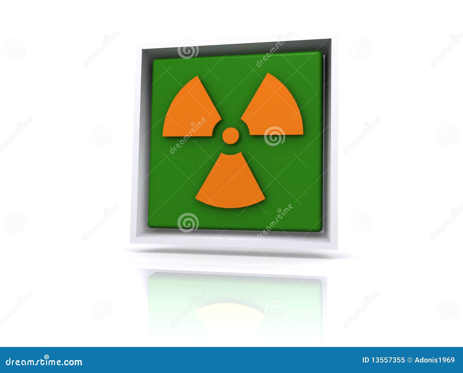 Radiation Button stock illustration. Illustration of artwork - 13557355