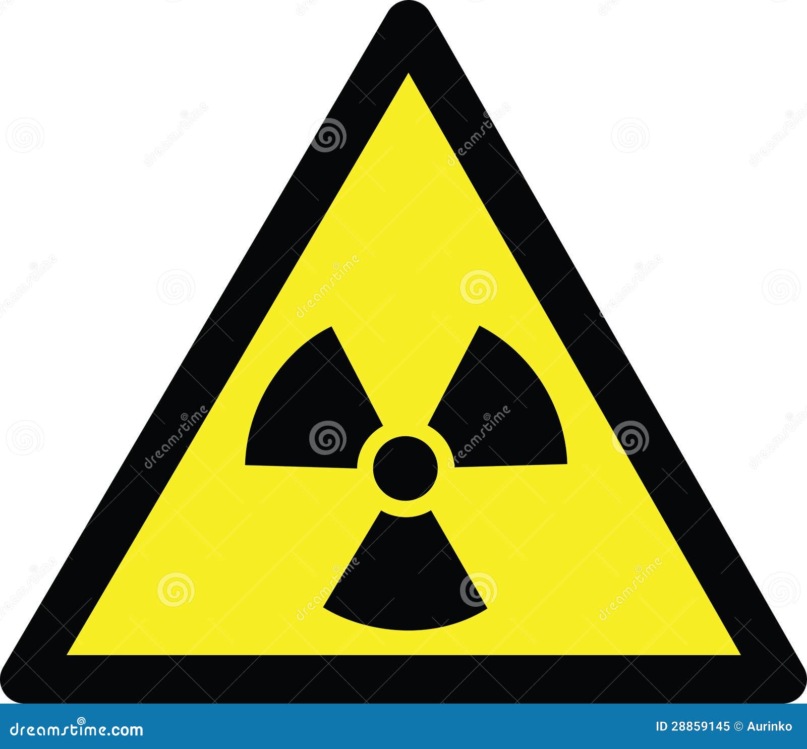 Radiation Danger Sign. Caution Chemical Hazards. Warning Sign Of ...