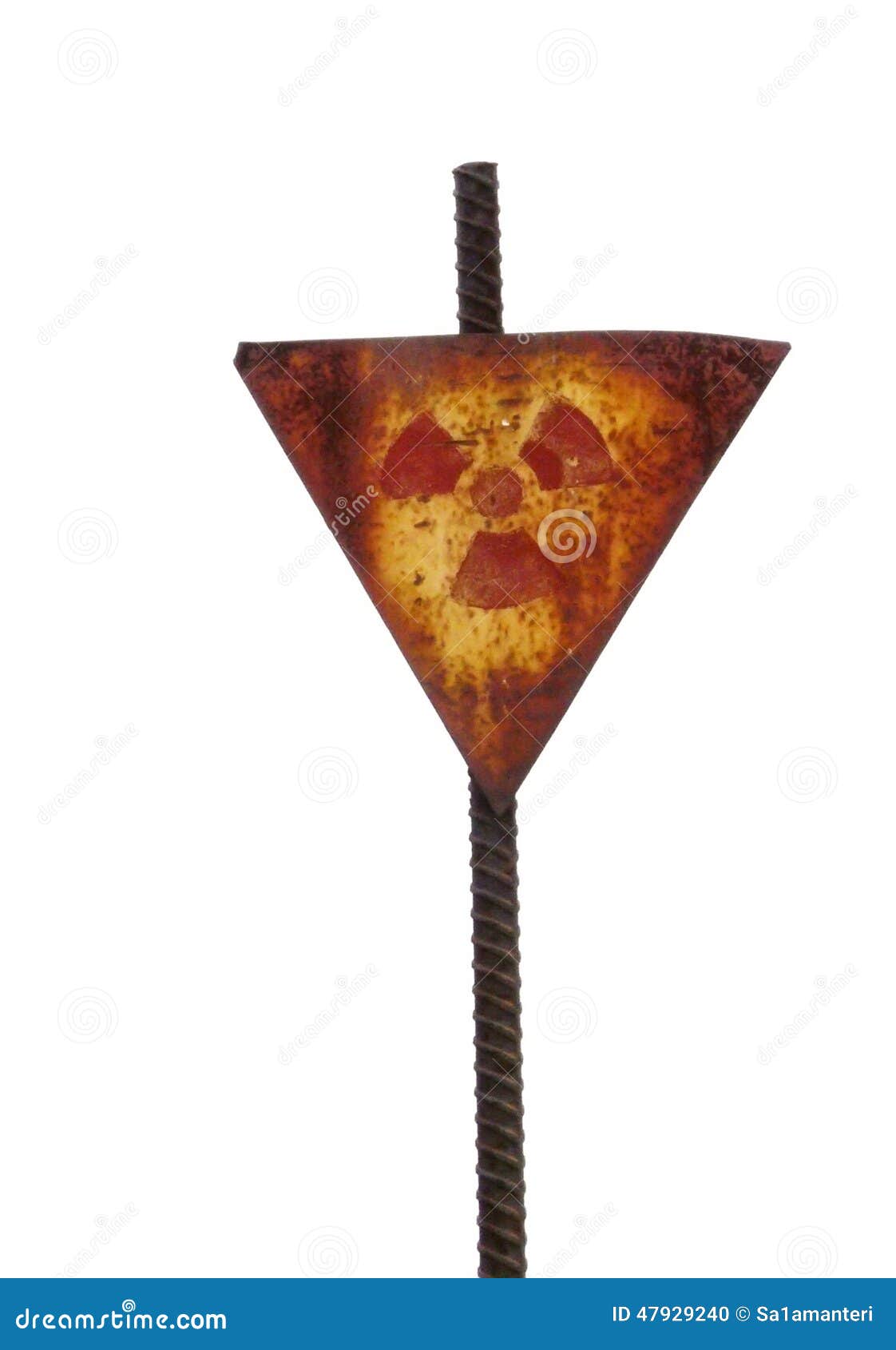 Radiation danger stock photo. Image of hazard, atom, alarm - 47929240