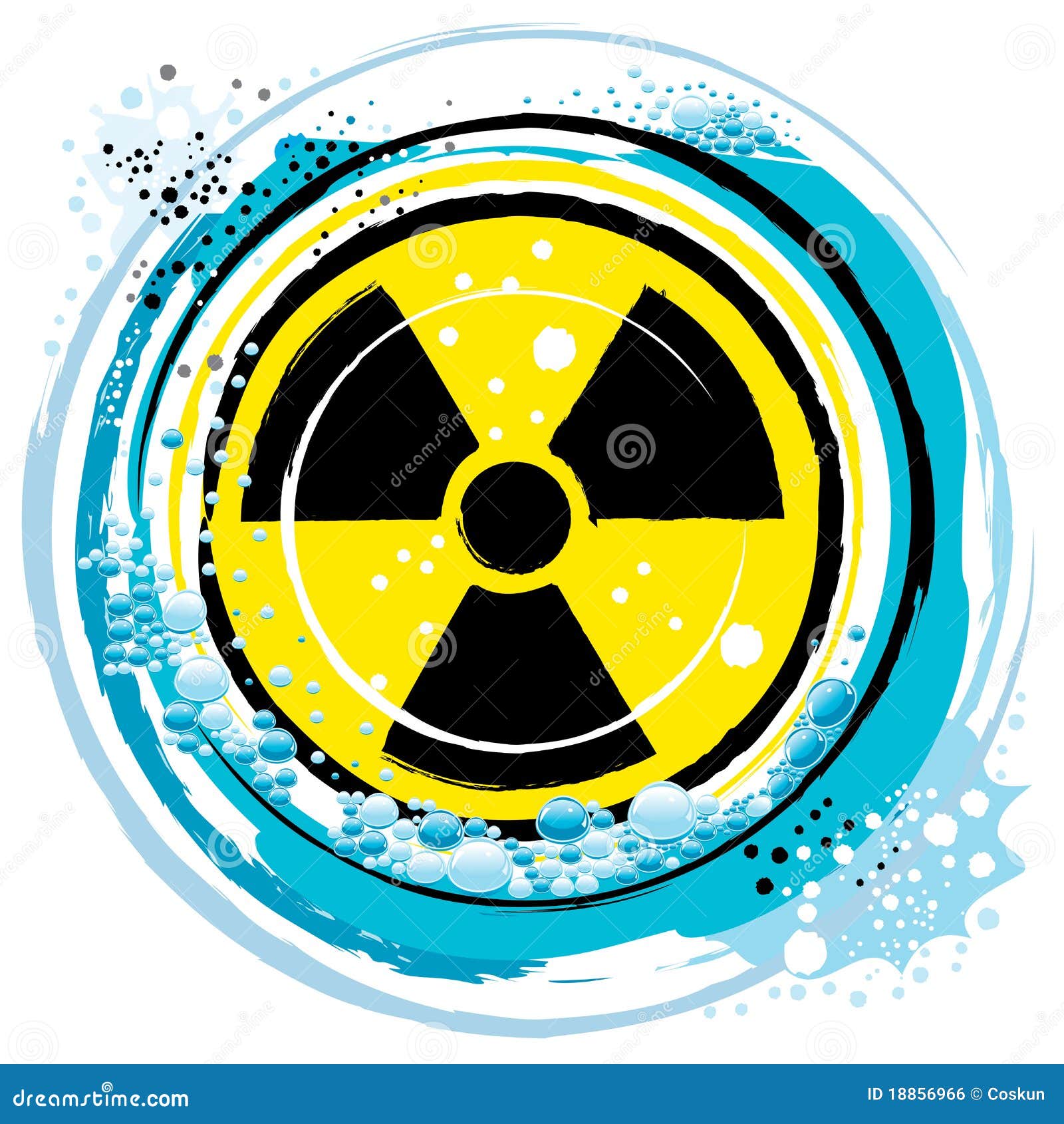 Radiation.eps Vector Illustration | CartoonDealer.com #18856966