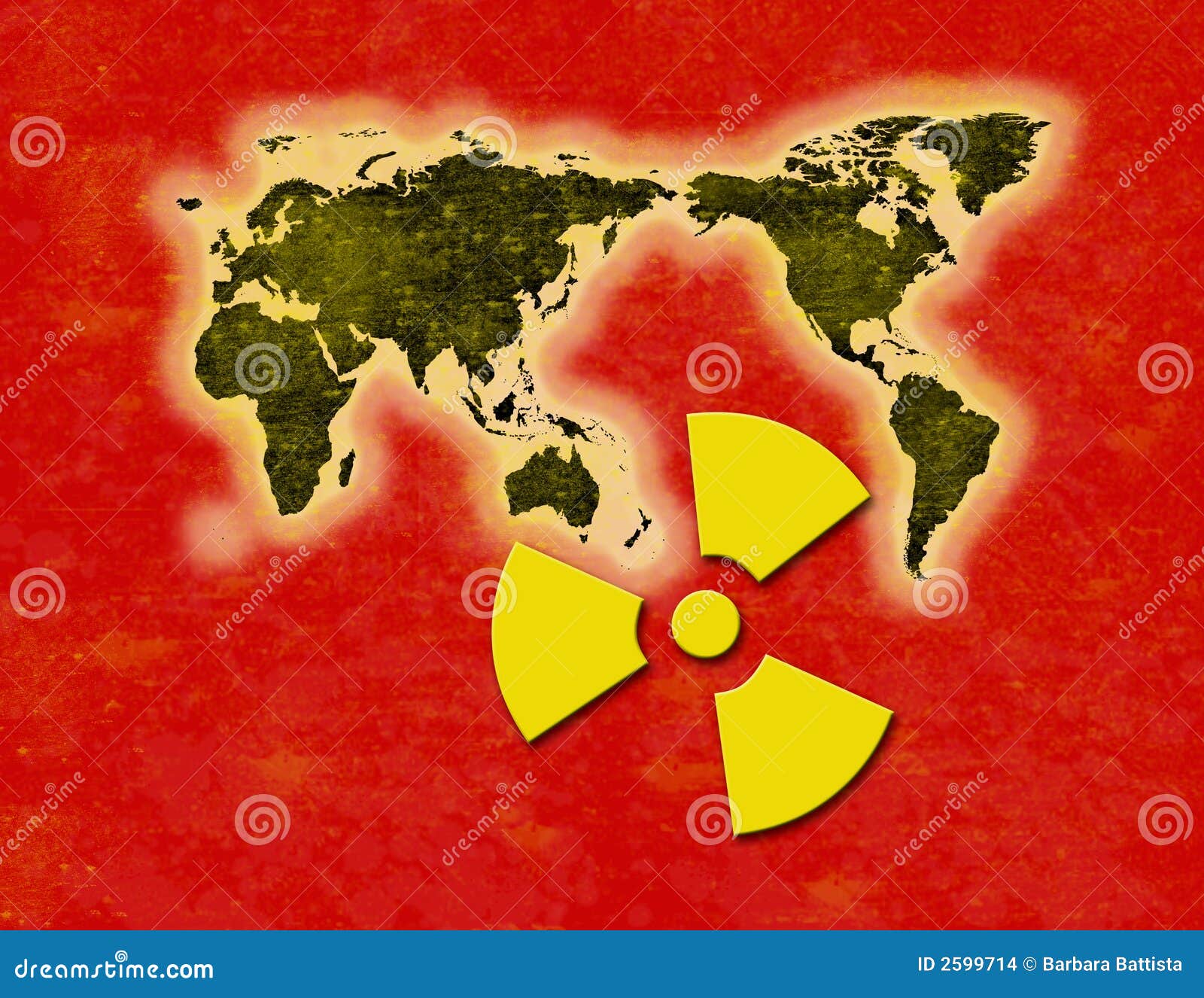 Radiation Fallout stock photo. Image of atom, heat, radiate - 2599714