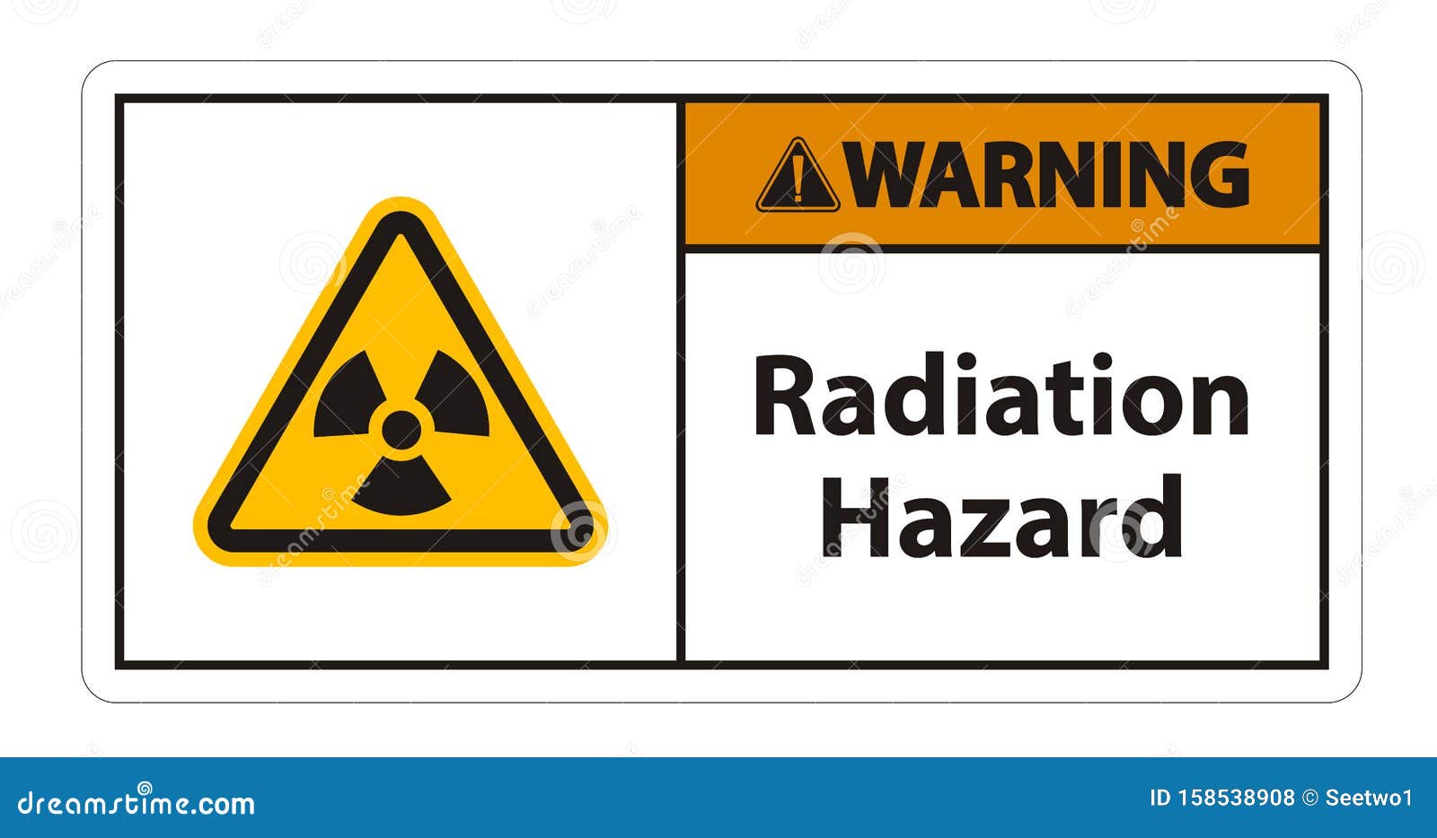 Radiation Hazard Symbol Sign Isolate on White Background,Vector ...
