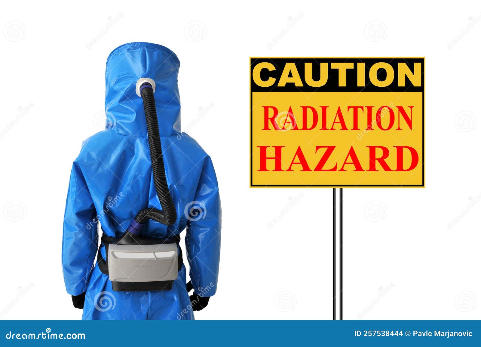Radiation Caution On Multi Phase Flow Meter On Oil And Gas Platform ... Radiation Caution On Multi Phase Flow Meter On Oil And Gas Platform ...