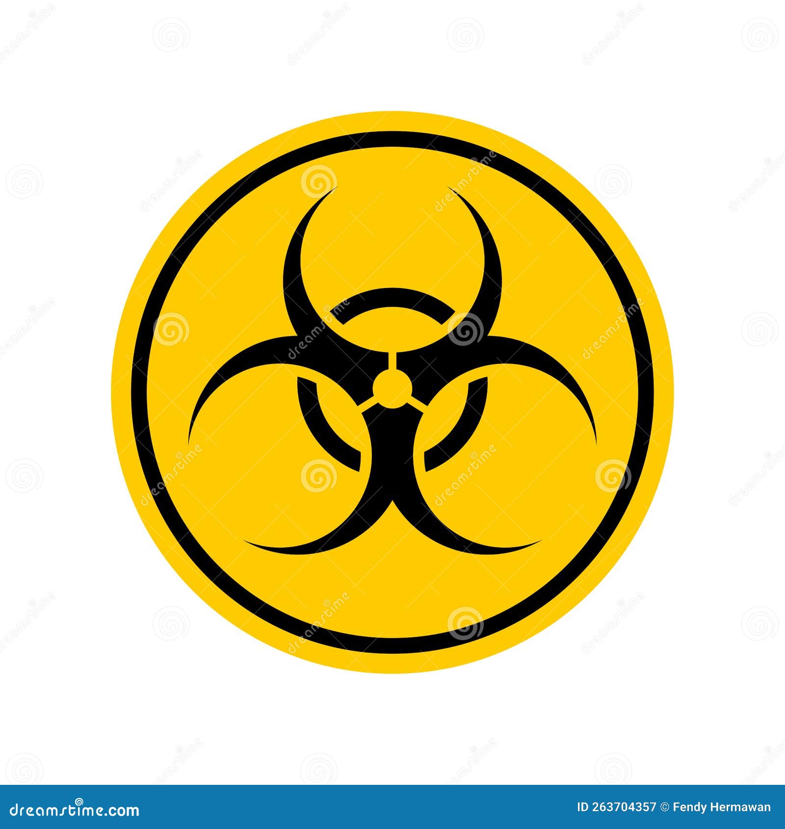Radiation - Nuclear Warning Sign Icon Vector Design Template in White ...