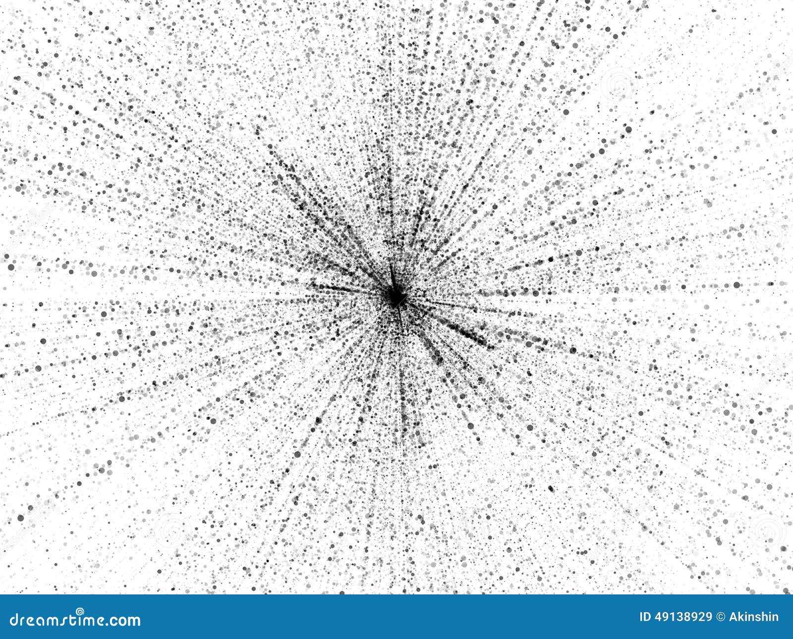 Radiation, Particle Collision Stock Illustration - Illustration of ...