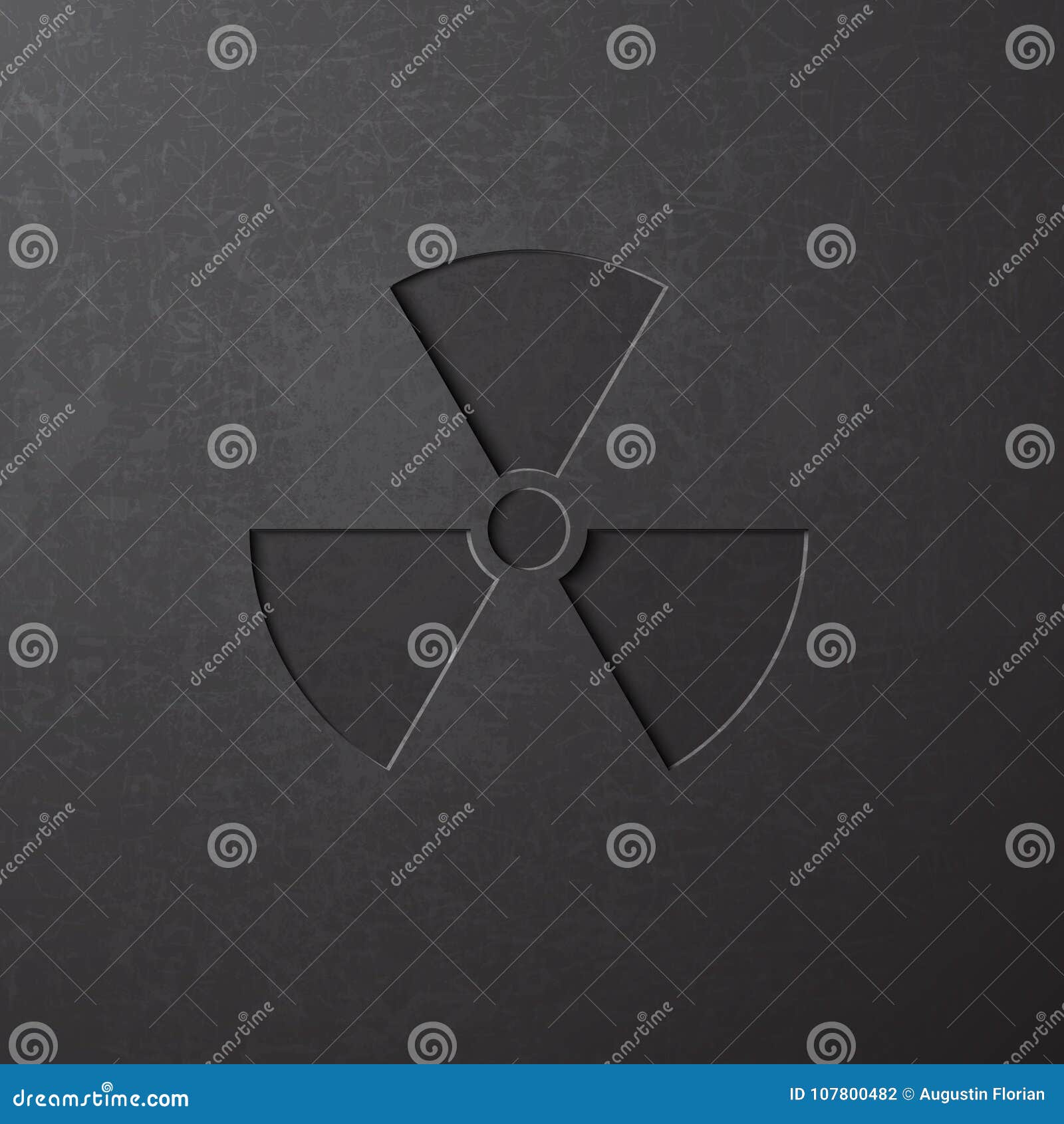 Radioactive Nuclear Symbol Death Flag Royalty-Free Stock Photo ...