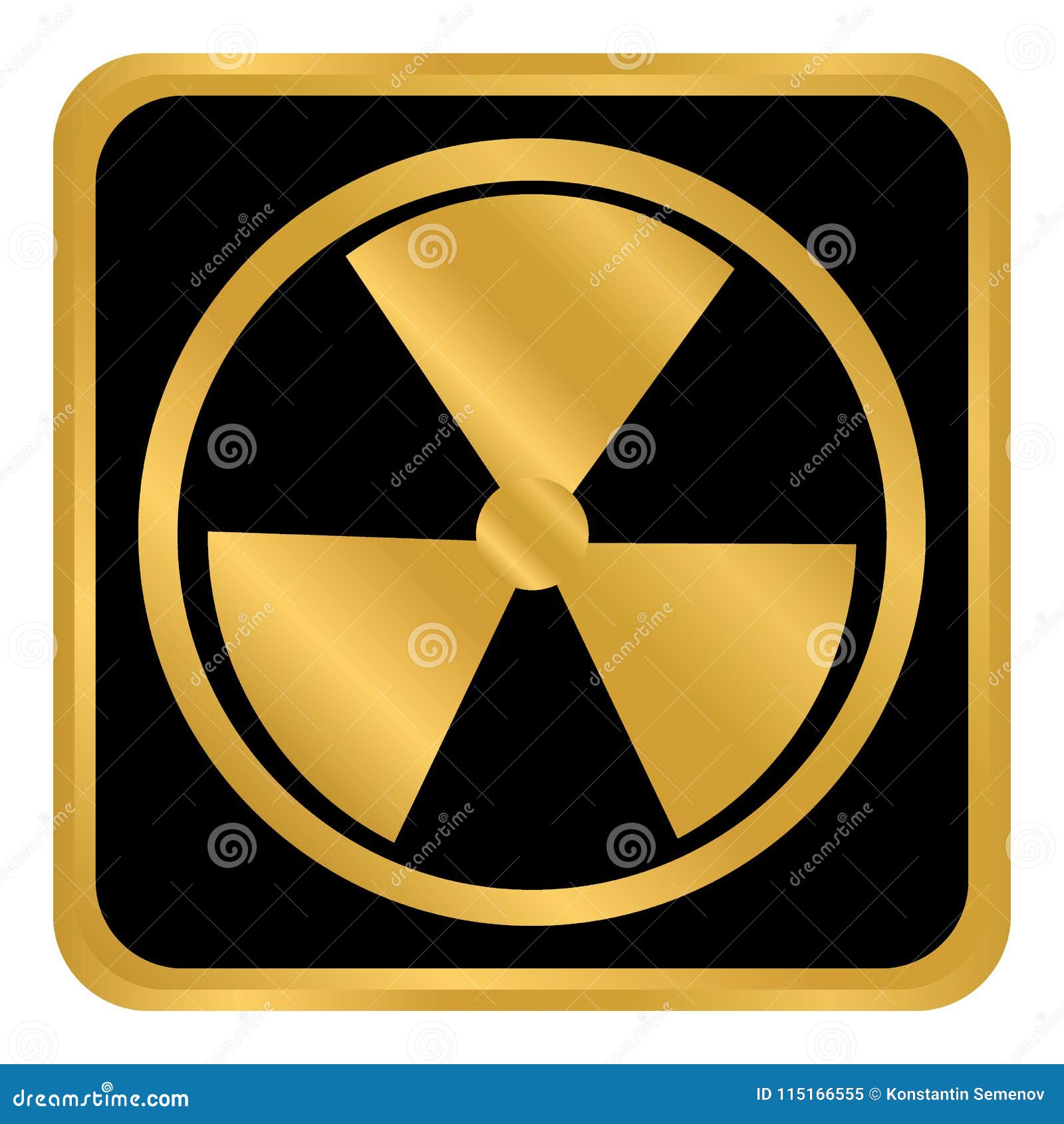 Radiation - Round Sign Cartoon Vector | CartoonDealer.com #8153425
