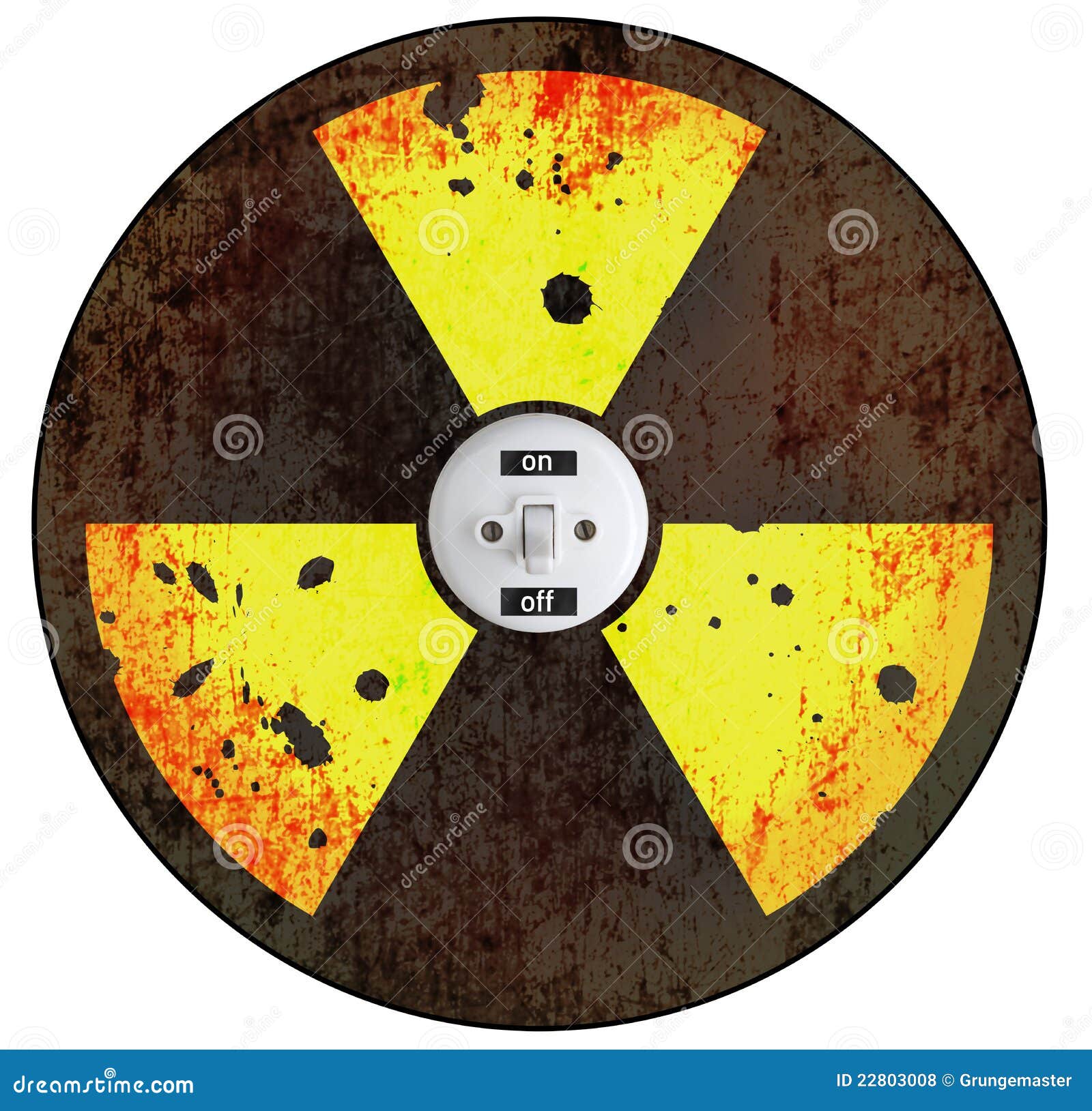 Radiation sign stock illustration. Illustration of protection - 22803008
