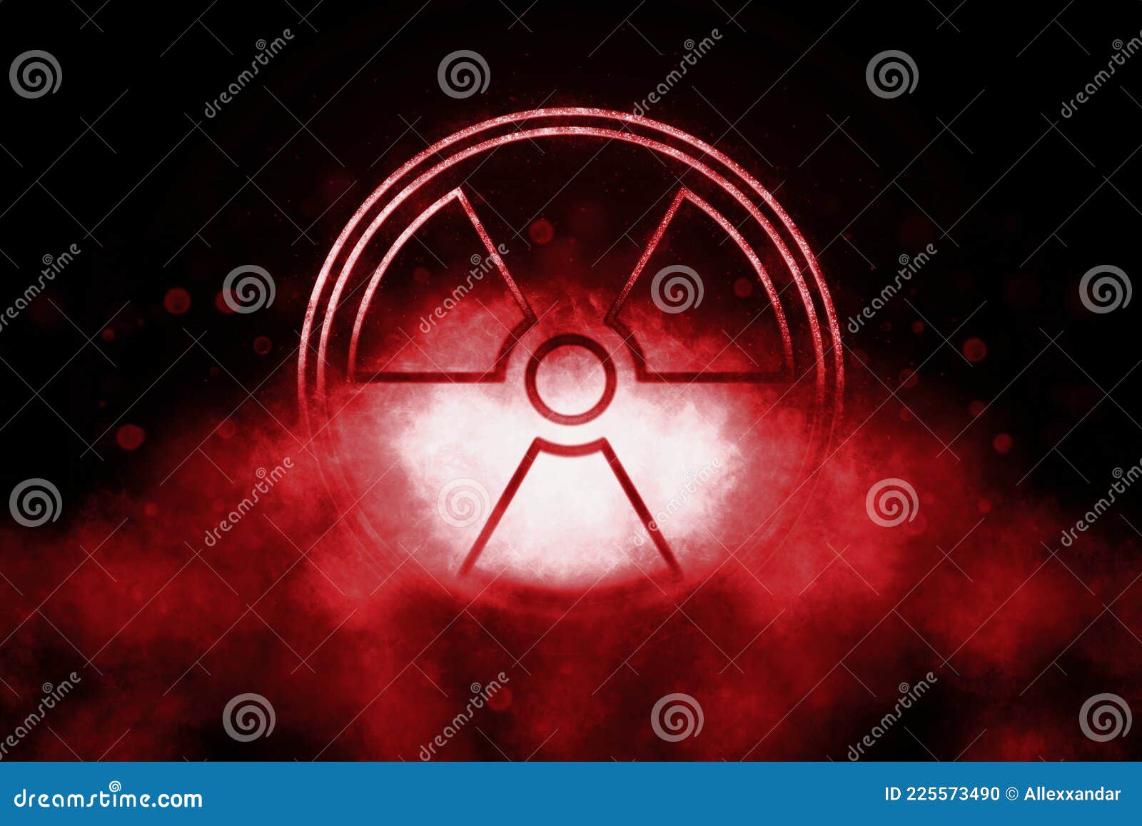 Radiation Sign, Radiation Symbol, Hazard warning Sign Stock Photo ...