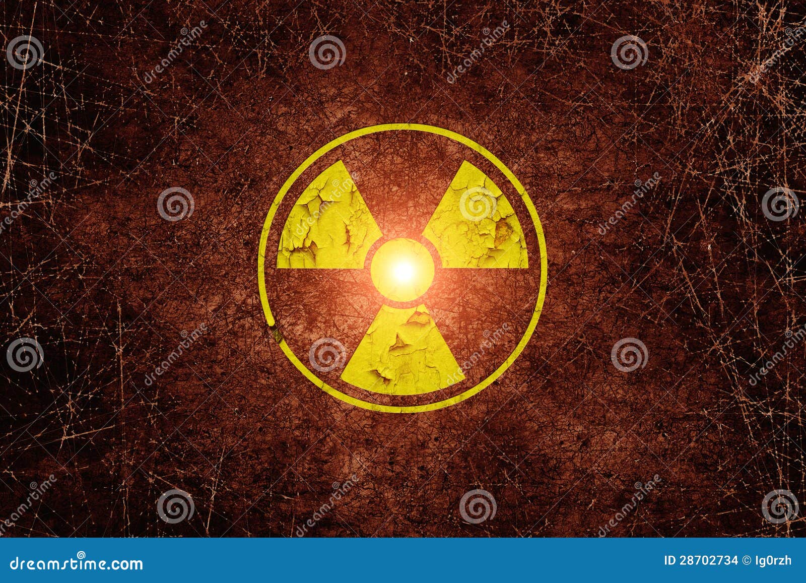 Radiation sign stock photo. Image of safety, radioactivity - 28702734