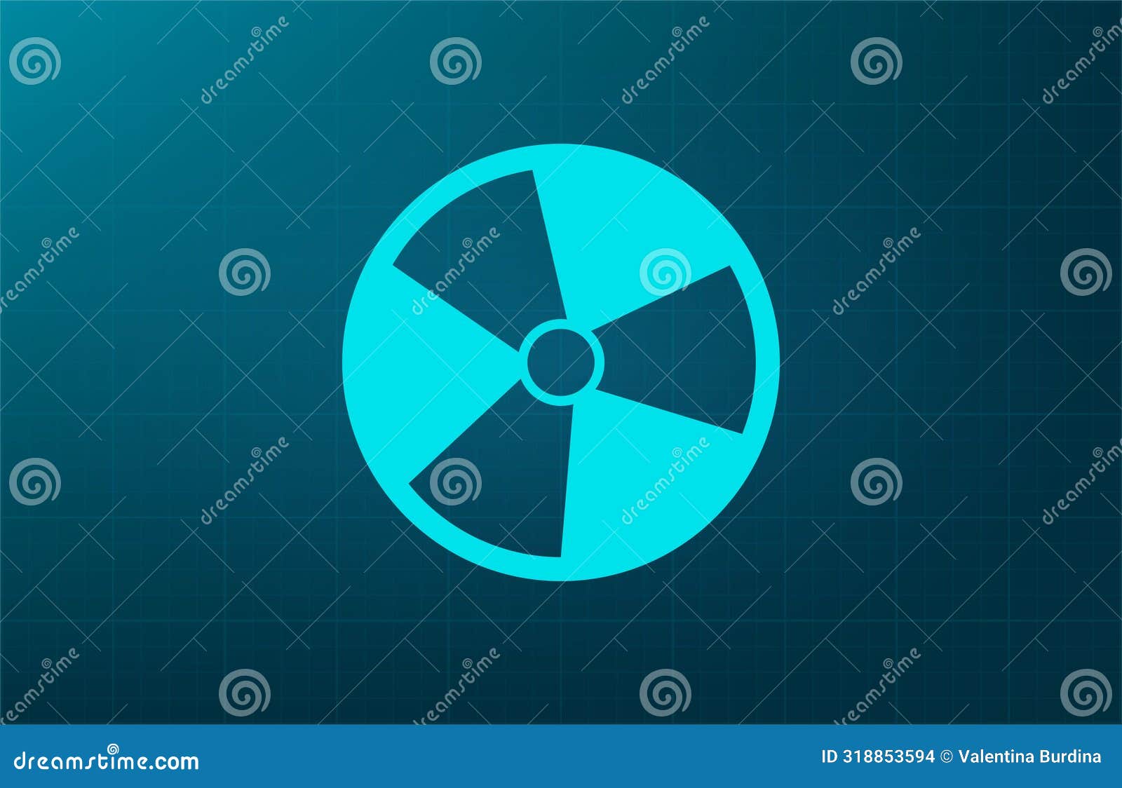 Vector Illustration, Blue Background Stock Vector - Illustration of ...