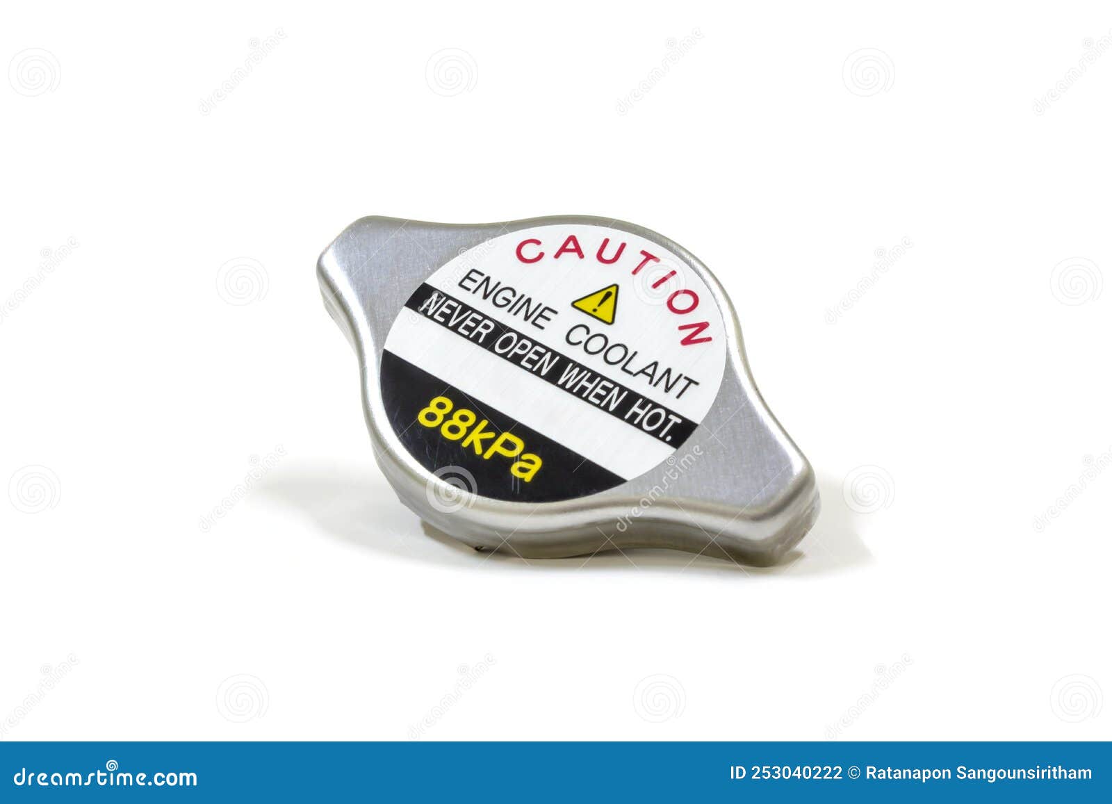 Radiator Cap With Warning Label Stock Image | CartoonDealer.com #24937603