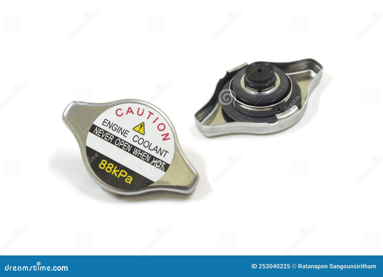 Radiator Cap With Warning Label Stock Image | CartoonDealer.com #24937603