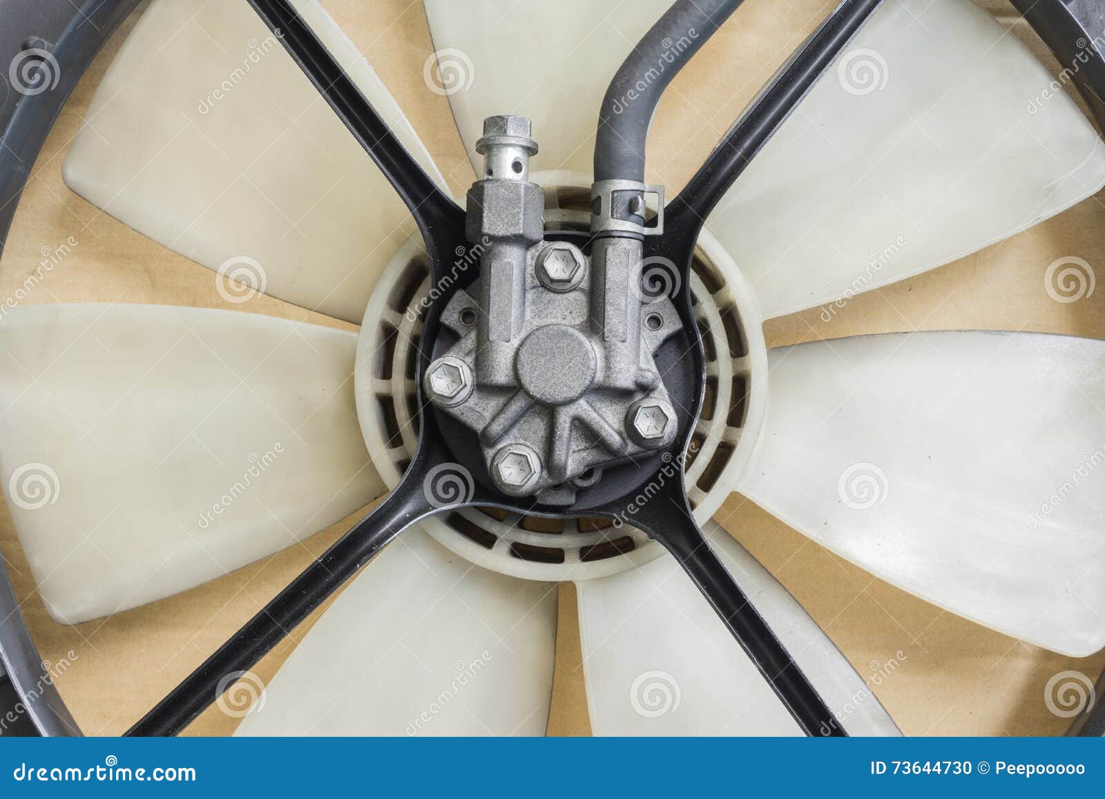 Radiator fan motor stock photo. Image of automobile, transportation ...