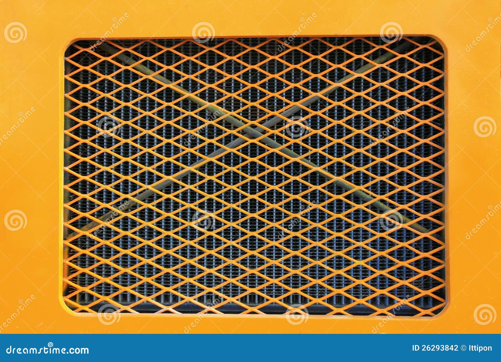 Radiator grille stock photo. Image of construction, grill - 26293842