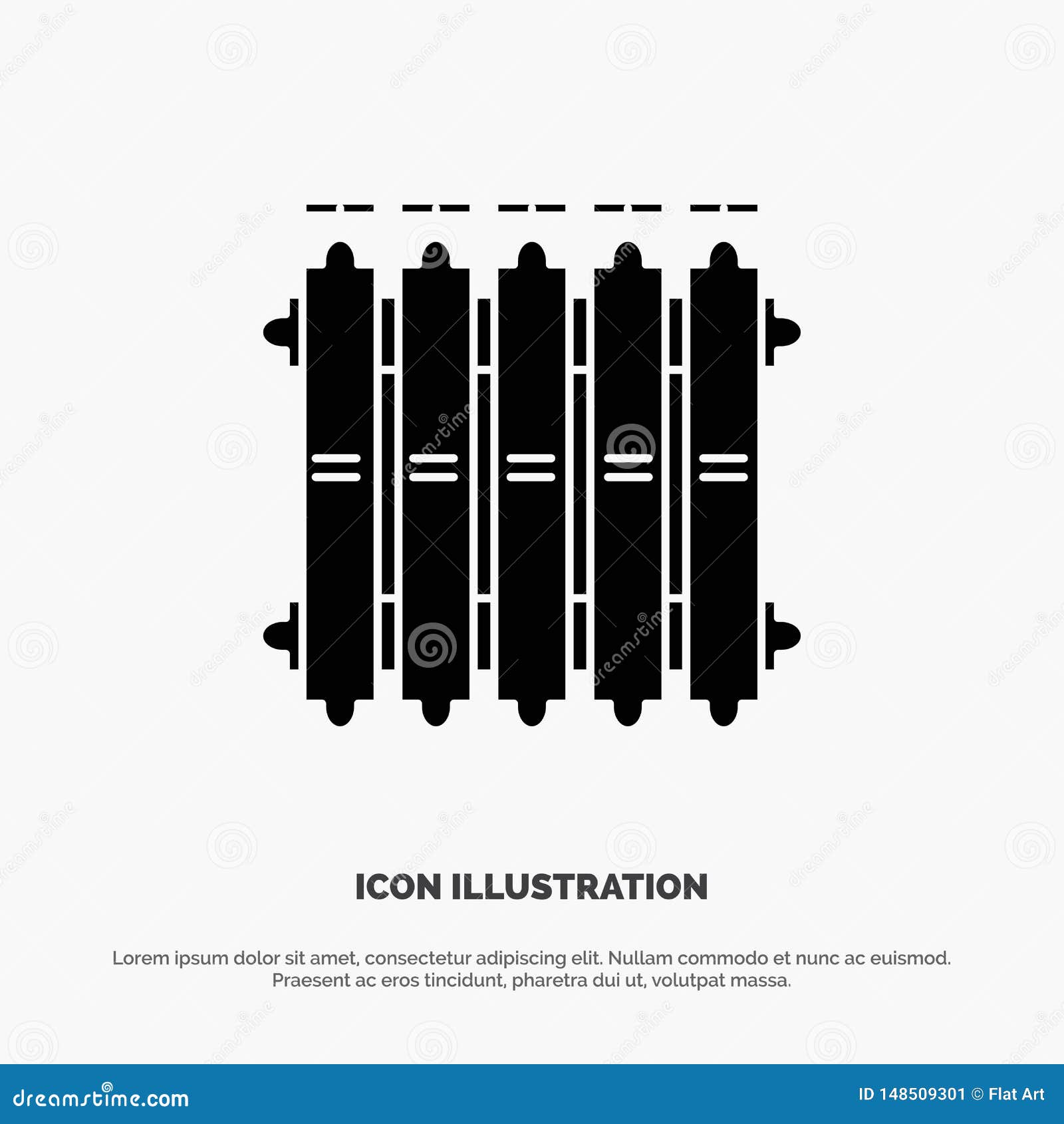 CPU Heat Solid Icon. Processor Temperature, Microchip Overheating ...