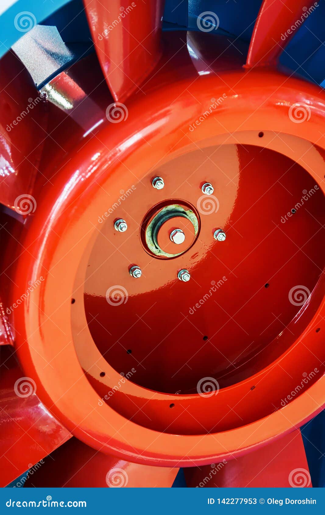 Radiator Propeller of Ventilation System, Air Conditioner Stock Image ...