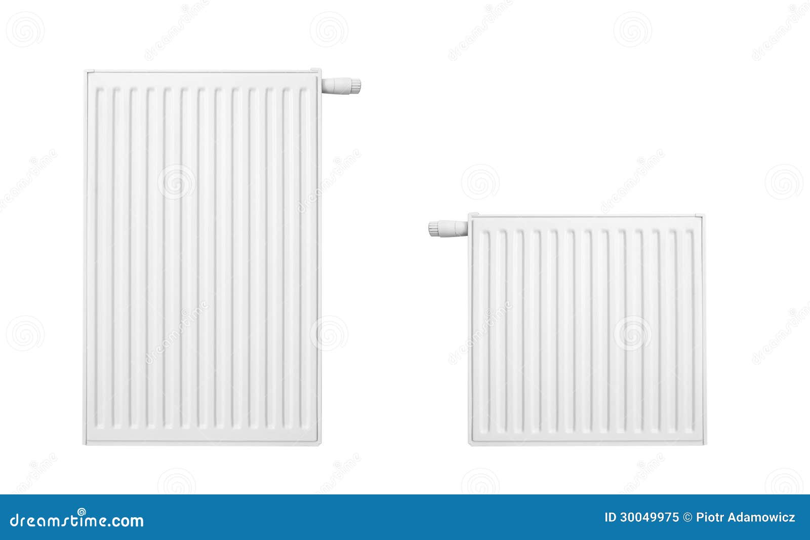 Two Radiators Set Isolated on White Stock Image - Image of consume ...