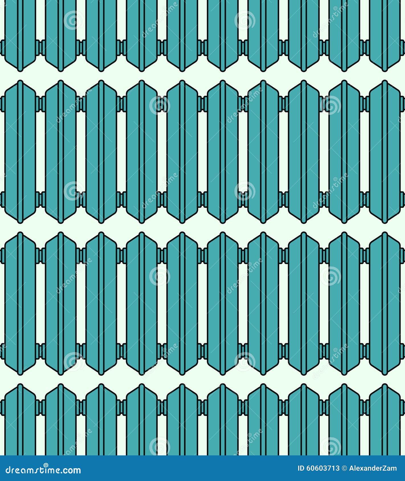 Radiators pattern stock vector. Illustration of radiant - 60603713