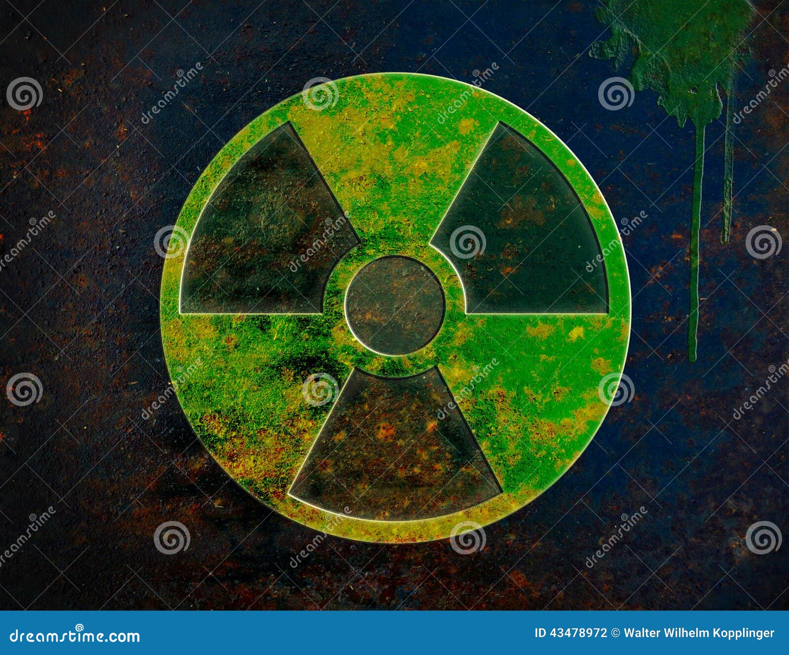 Radiazione, Simbolo, Nucleare Illustrazione di Stock - Illustrazione di ...