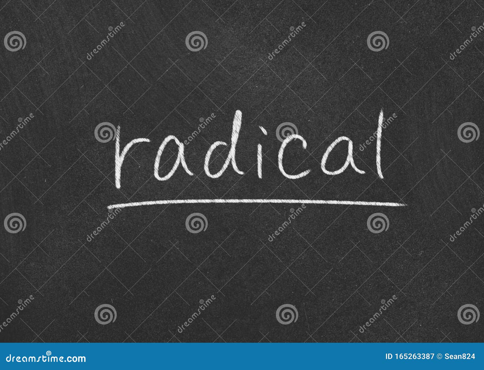 Radical stock image. Image of background, blackboard - 165263387