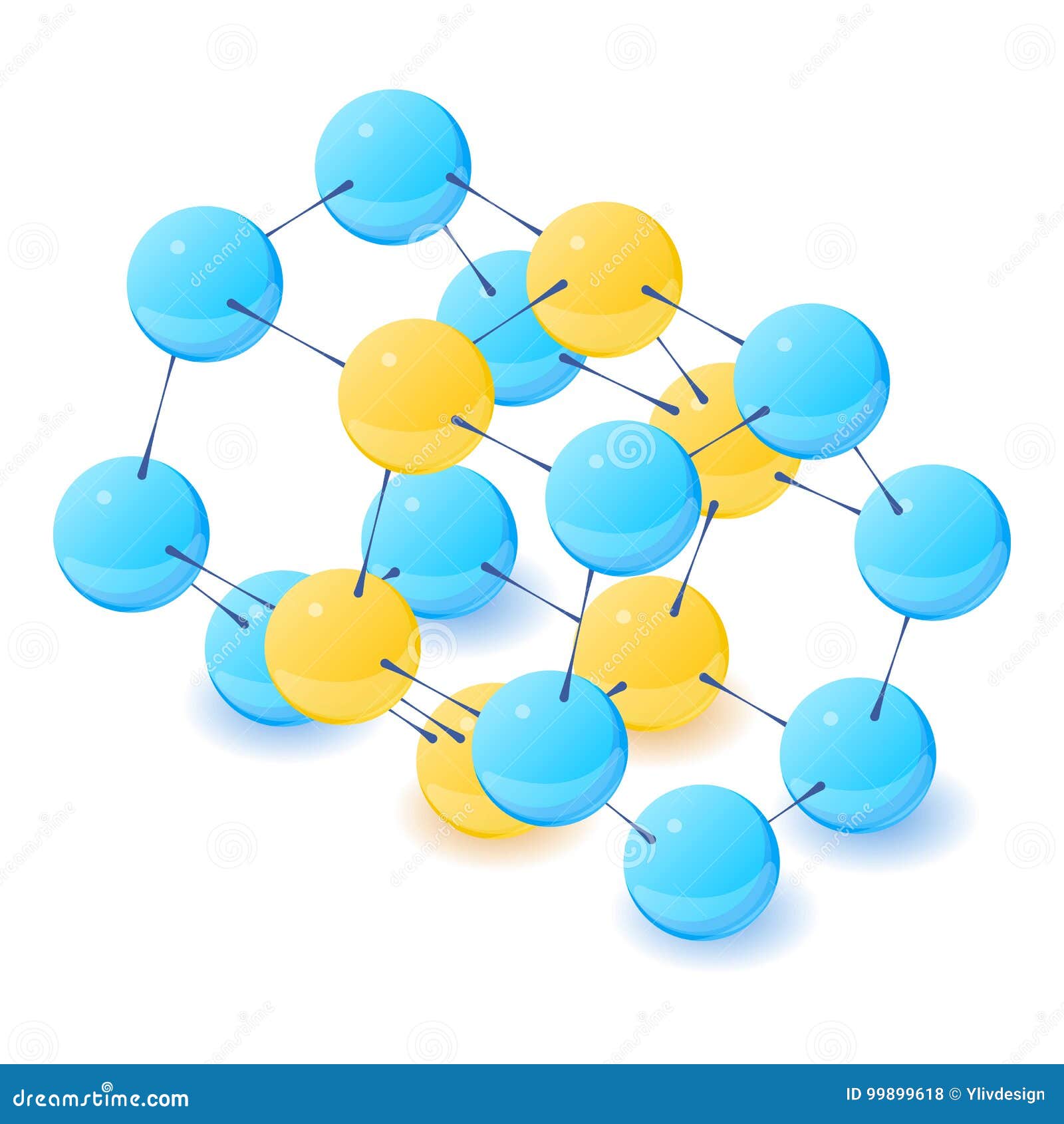 Radical Molecule Icon, Isometric 3d Style Stock Vector - Illustration ...