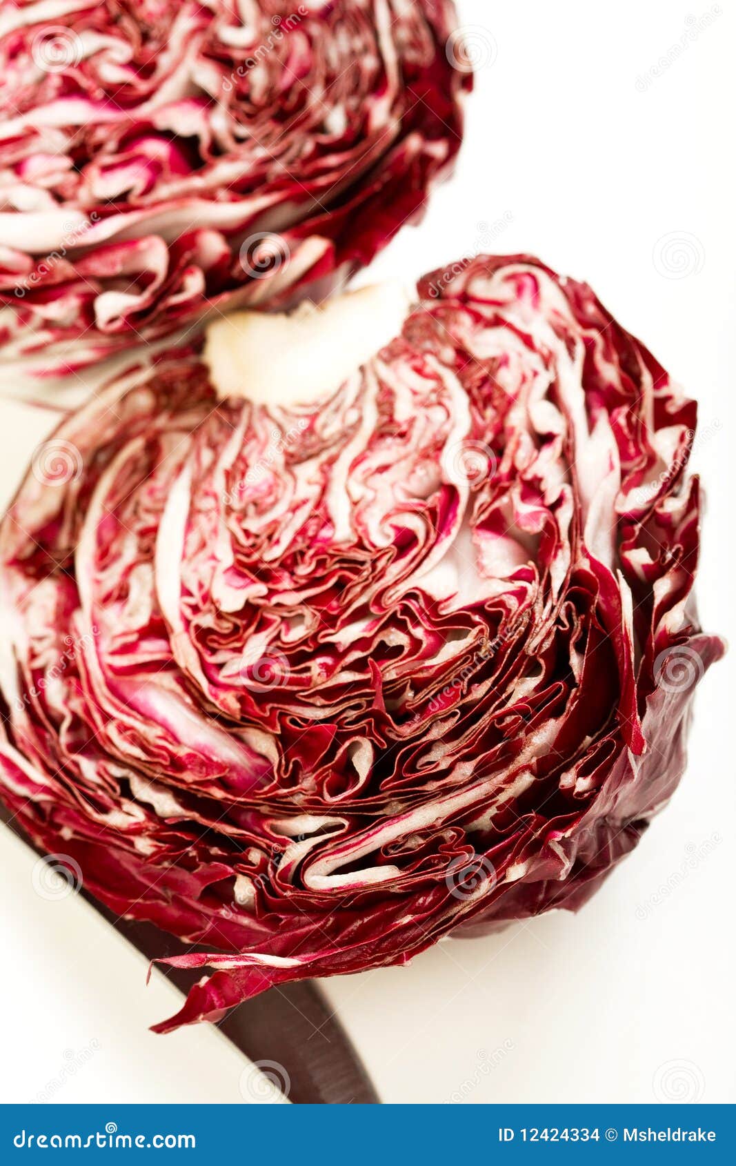 Radicchio foto de archivo. Imagen de lechuga, achicoria - 12424334