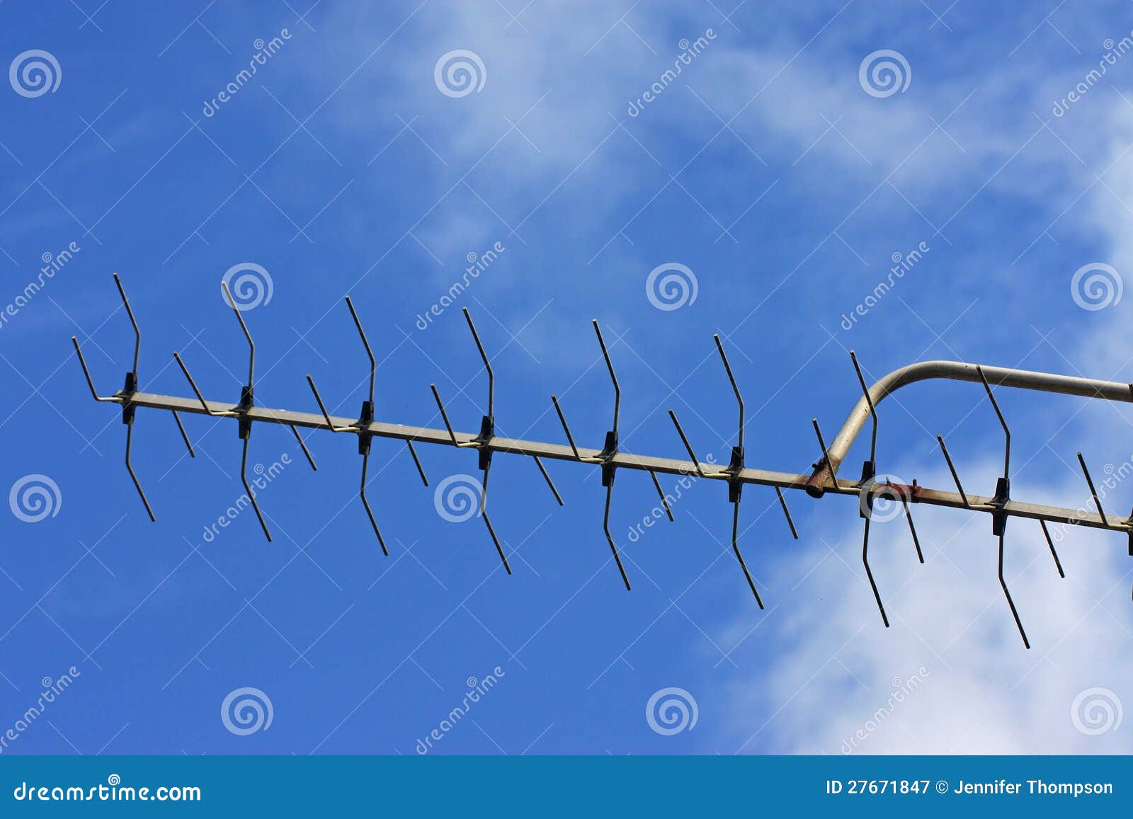 Radio aerial stock image. Image of communication, metal - 27671847