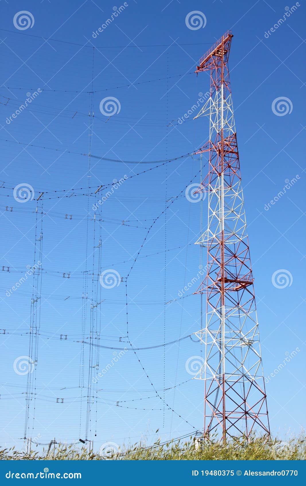 Radio antenna stock image. Image of scenic, transmission - 19480375