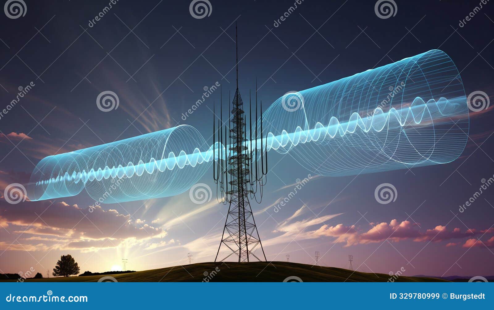 Radio, Broadcasting Or Radio Waves Propagate As Electromagnetic Waves ...