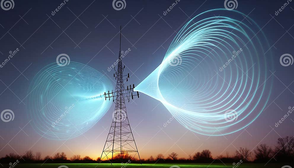 Radio, Broadcasting or Radio Waves Propagate As Electromagnetic Waves ...