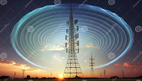 Radio, Broadcasting or Radio Waves Propagate As Electromagnetic Waves ...