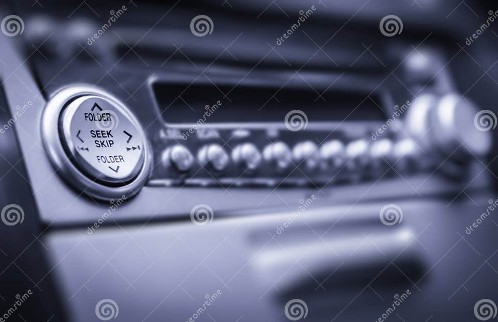 Radio with buttons stock photo. Image of design, player - 32045952